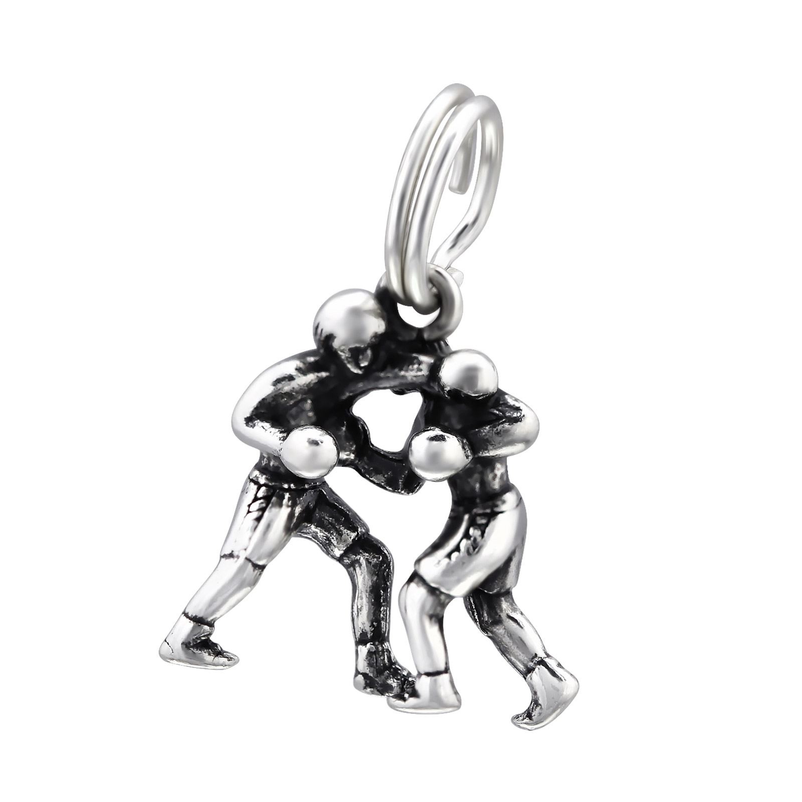 Boxare - Silver Berlocker med ring